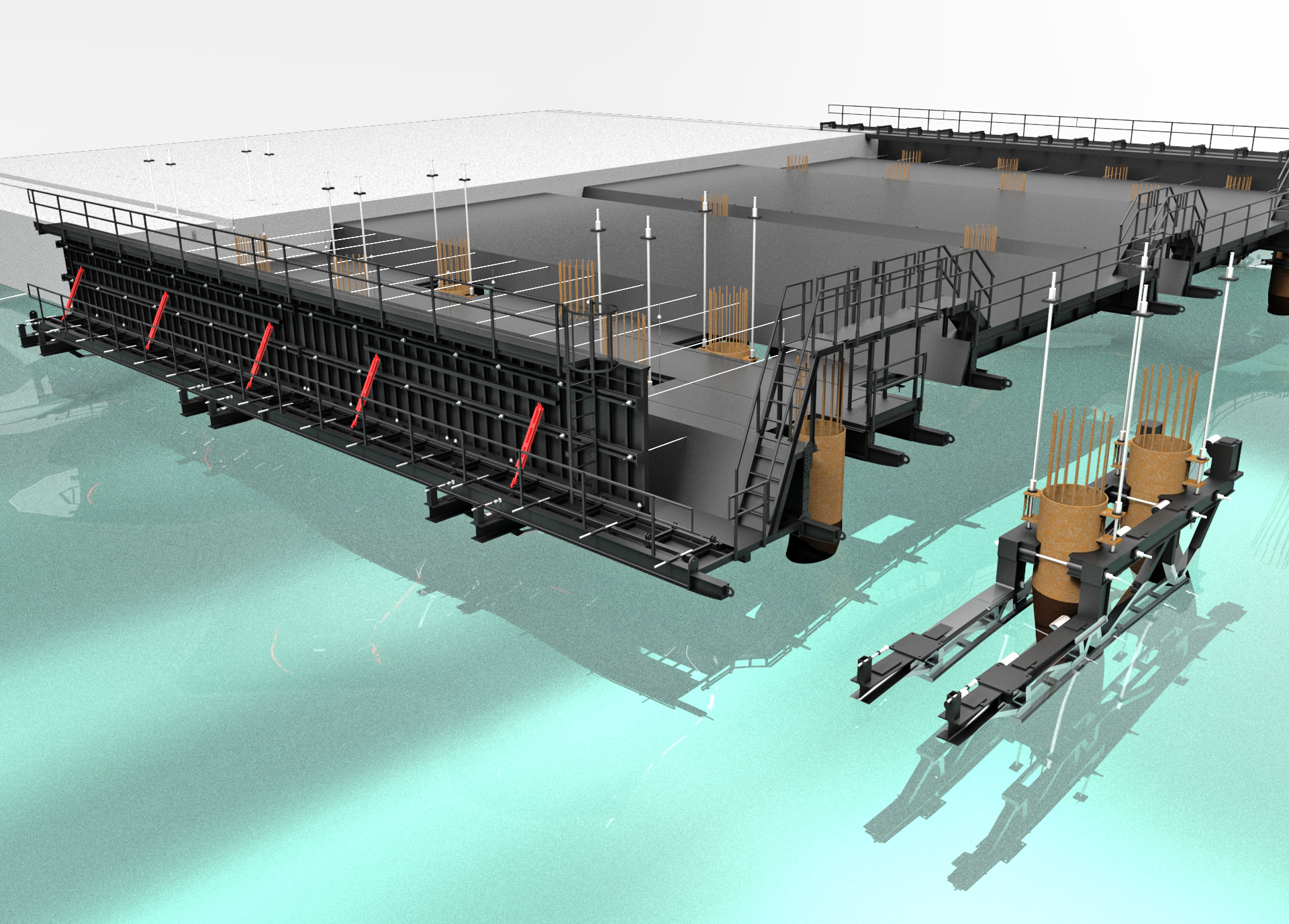 Self-Launching Falsework - Rubrica Maritime