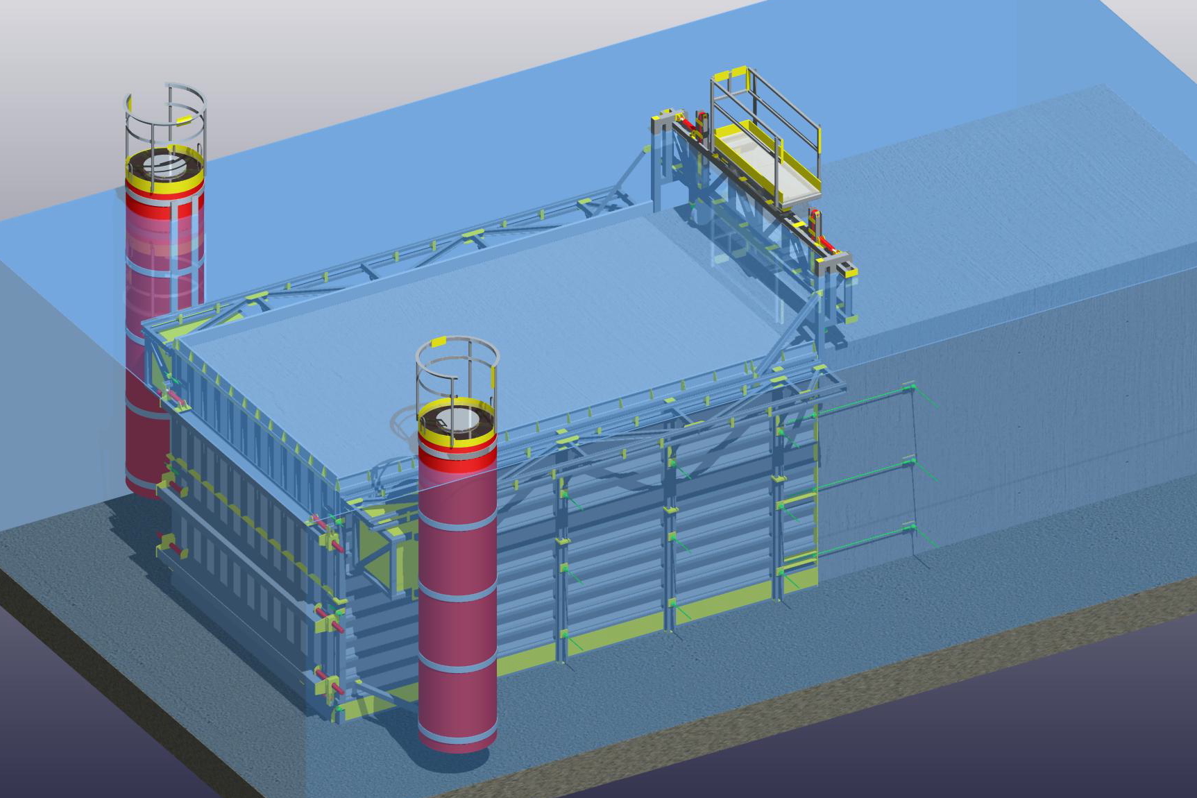 Underwater Concrete formwork - Rubrica Maritime